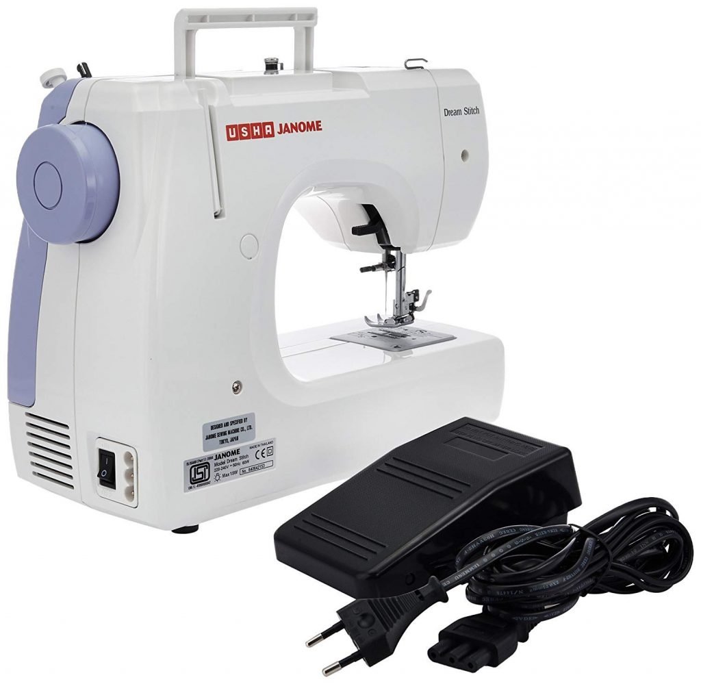 Usha Janome Dream Stitch Automatic Zig Zag Electric Sewing Machine ...